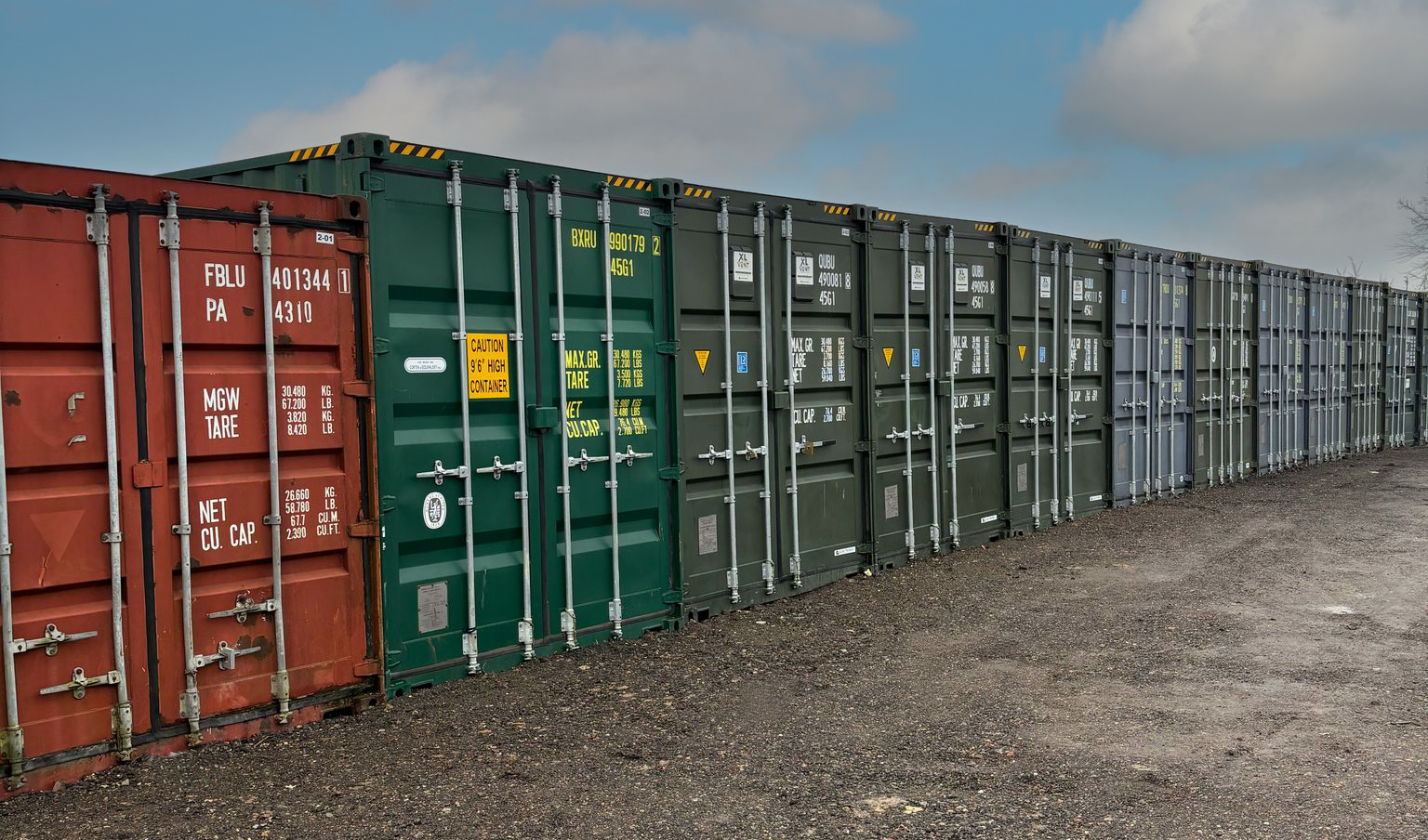 Container Storage Cuxton, Strood, Kent - 20ft and 40ft